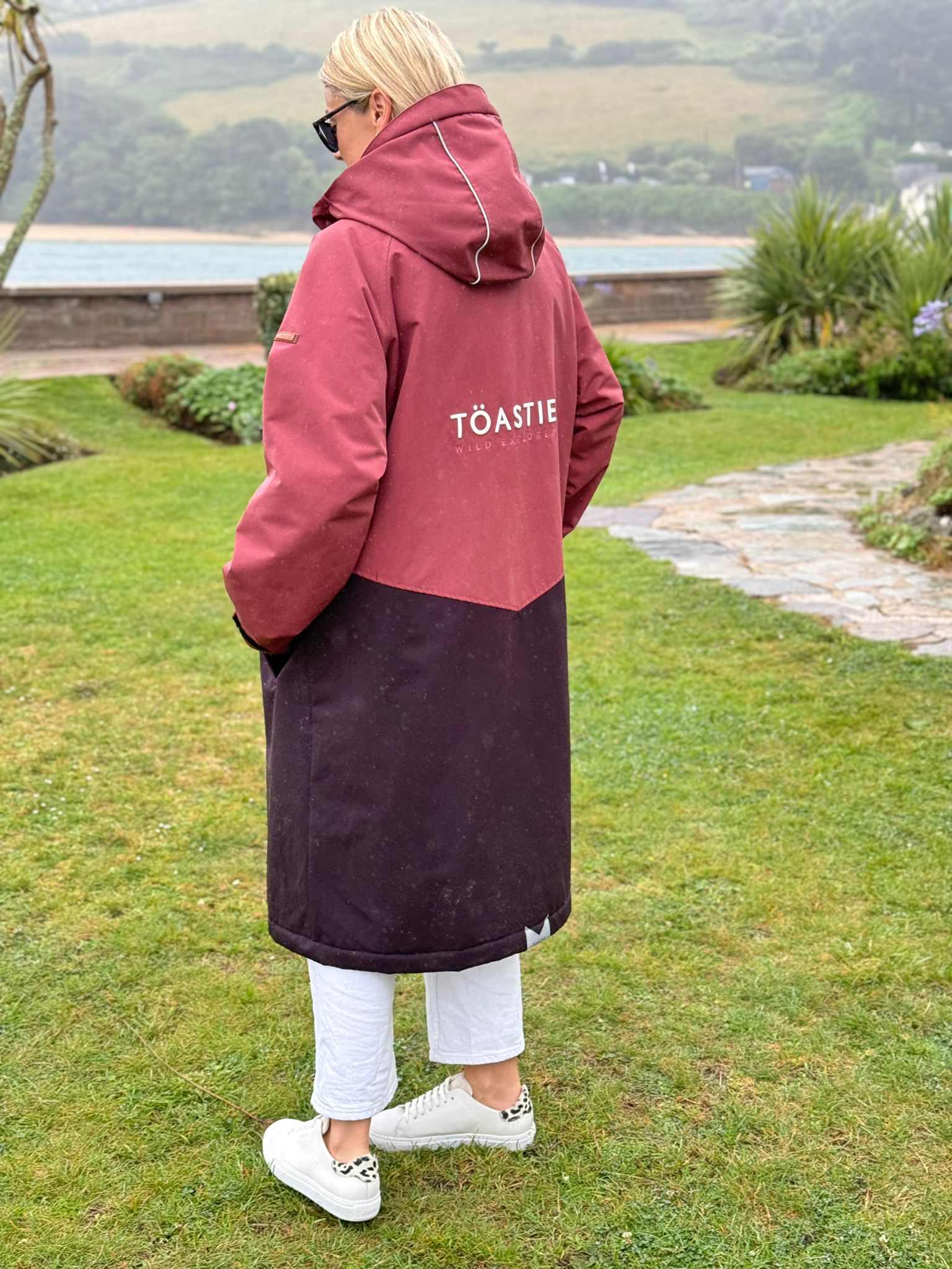 Adult Waterprood Changing Robes | Rose Pink – Toastie